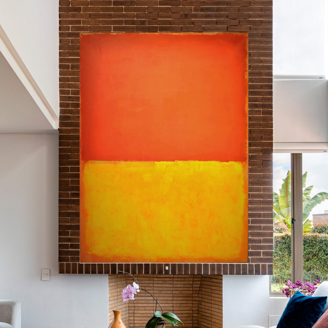 Mark Rothko Untitled Rectangular Abstract Reproduction Museum ...