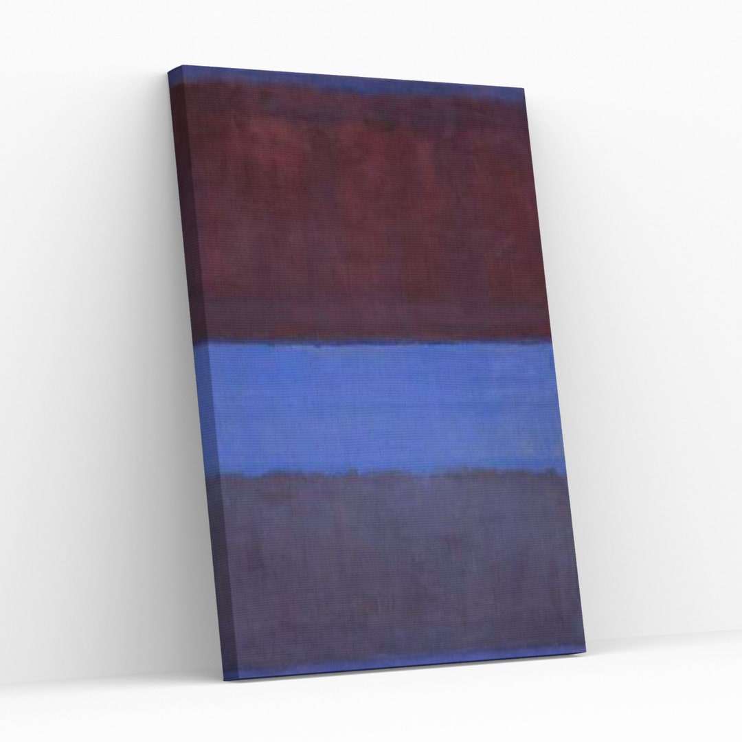 Mark Rothko Expressionist Classic Rectangular Abstract Reproduction ...