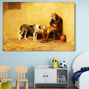 Fidelity by Briton Riviere Canvas Wall Art Fidelity Famous Artwork ...