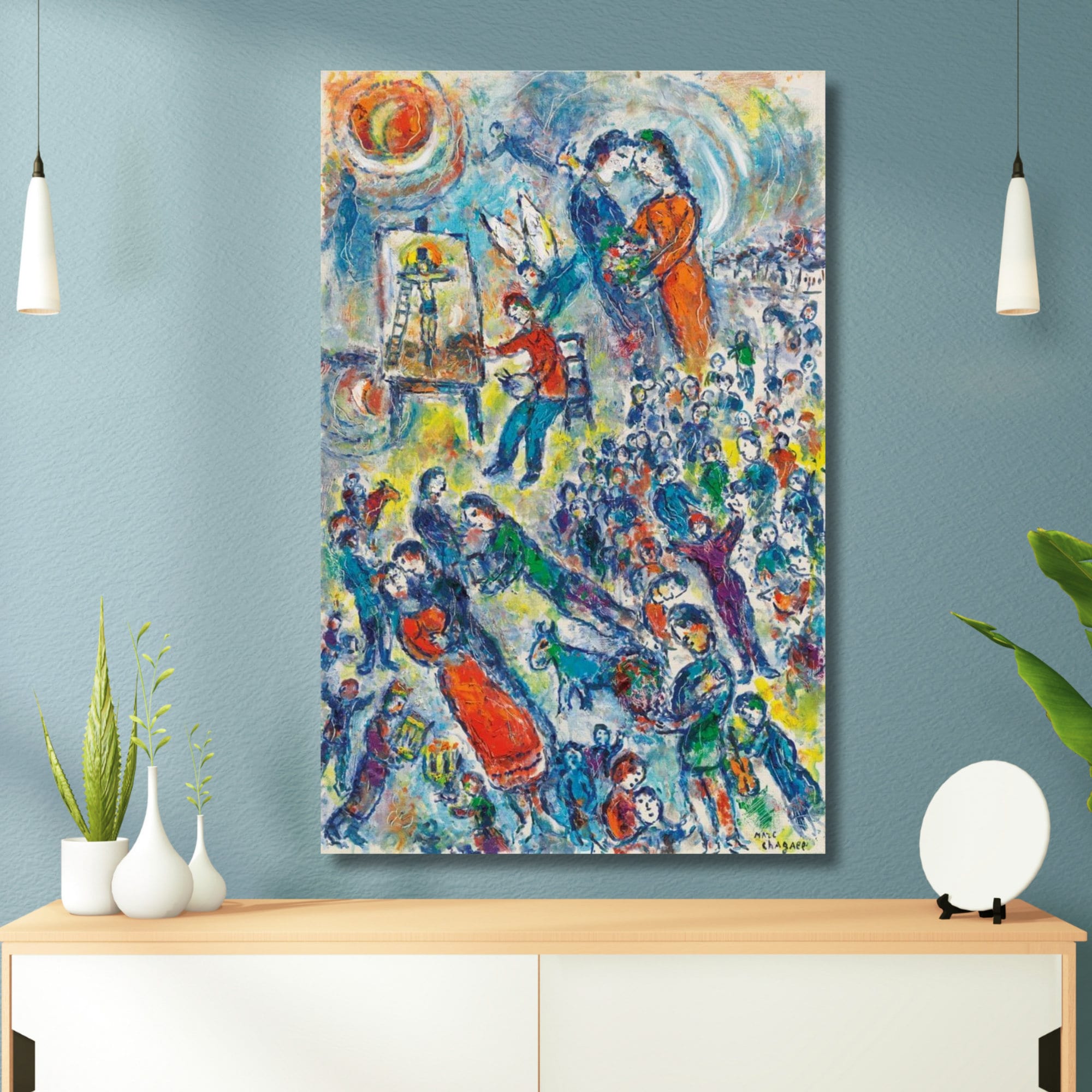 Marc Chagall Le Rêve Du Peintre Artwork Reproduction Home - Etsy Canada