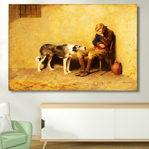 Fidelity by Briton Riviere Canvas Wall Art Fidelity Famous Artwork ...
