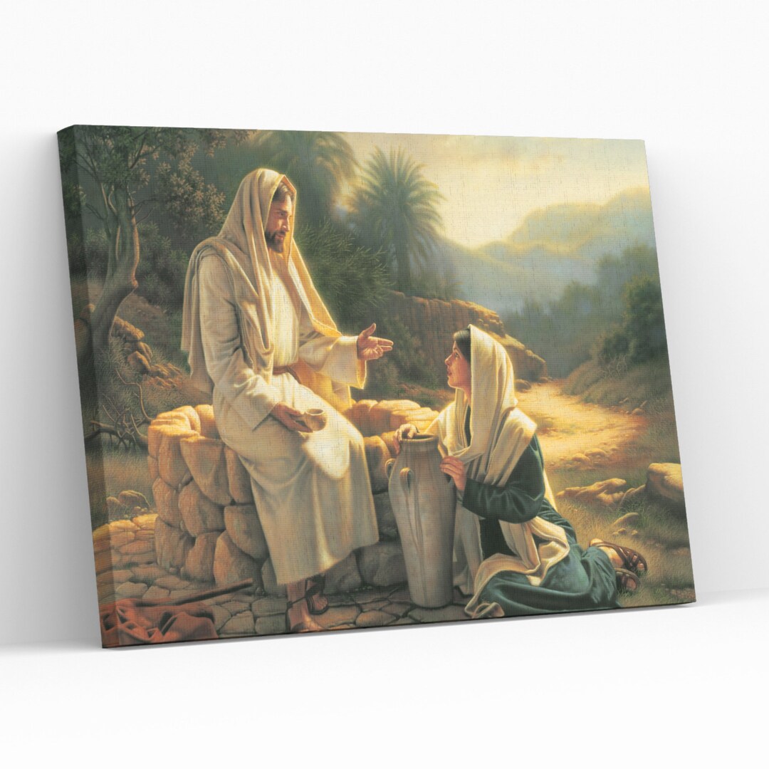 Jesus Holy Advice Christ Gift Religious Canvas Wall Art - Etsy
