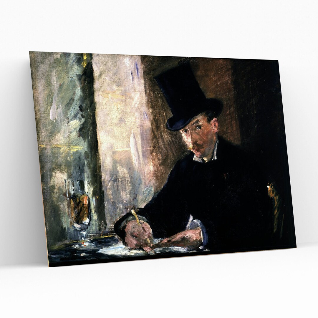 Chez Tortoni by Édouard Manet CANVAS WALL Art,portrait Wall Hanging ...