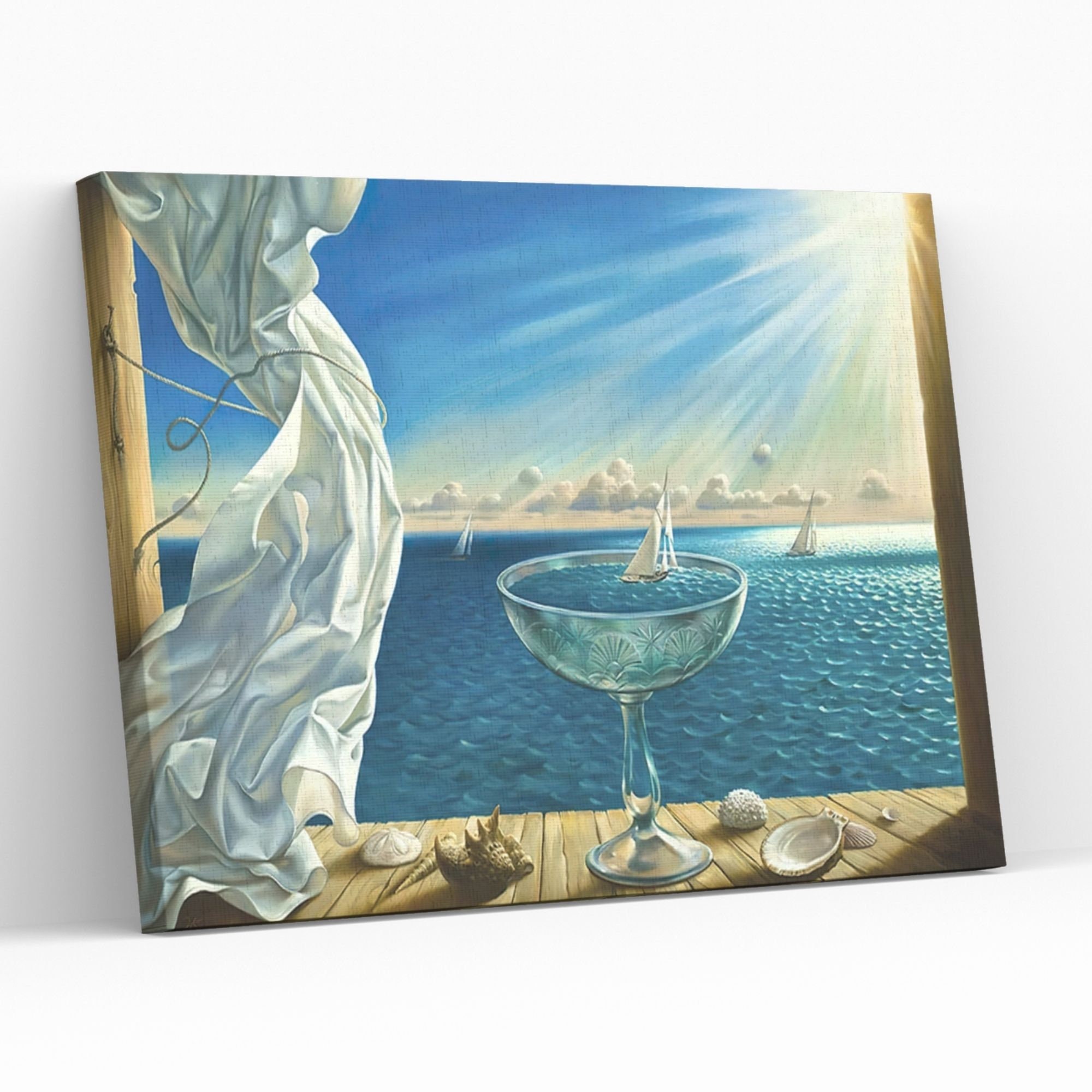 Safe Harbor by Vladimir Kush Artwork Reproduction Canvas Wall Art Extra ...