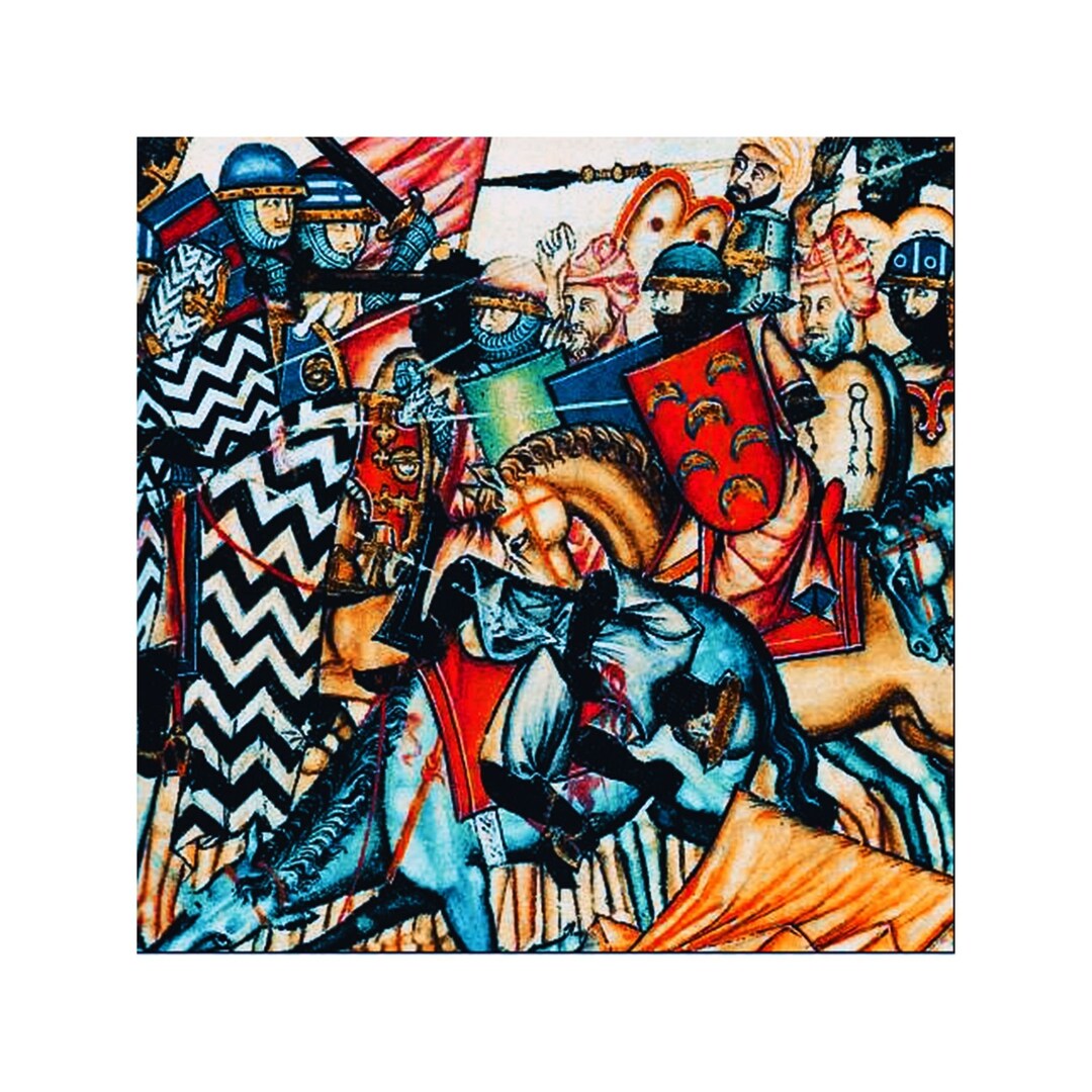 Reconquest From Cantigas De Santa María Canvas Wall Art Gicleé - Etsy