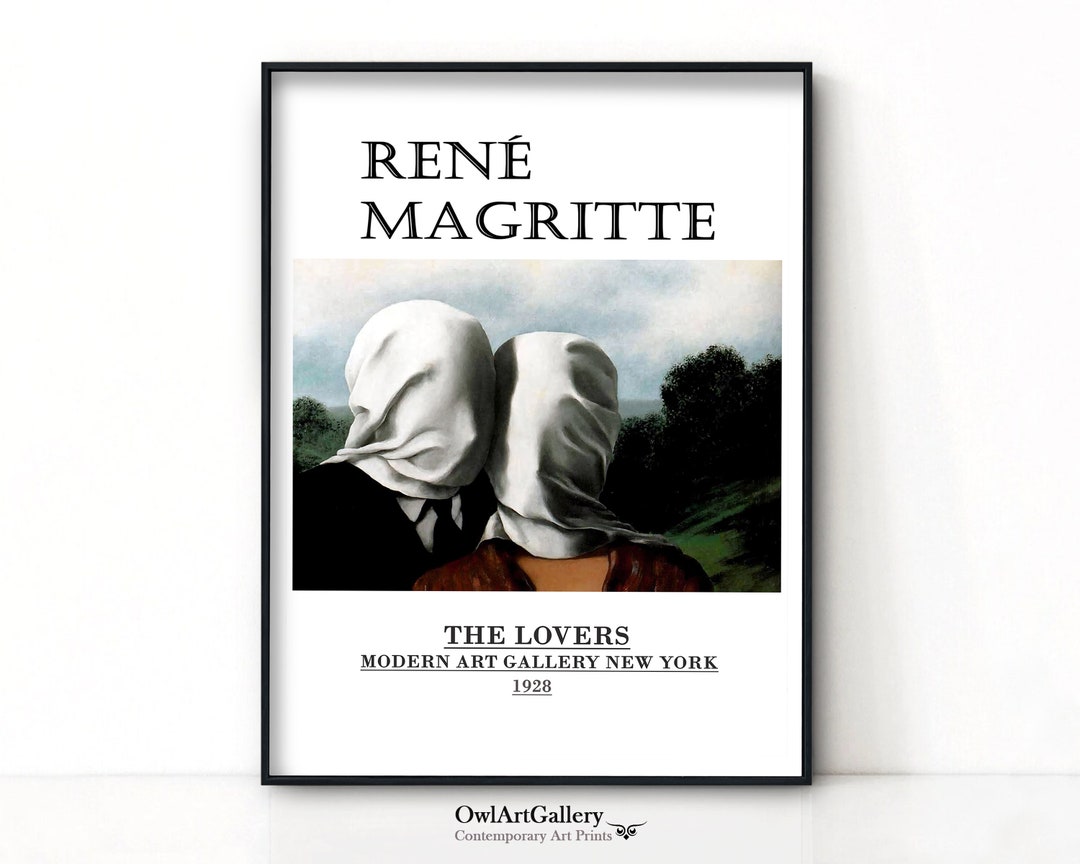 Rene Magritte Poster, Rene Magritte Print, Rene Magritte Wall Art, Rene ...