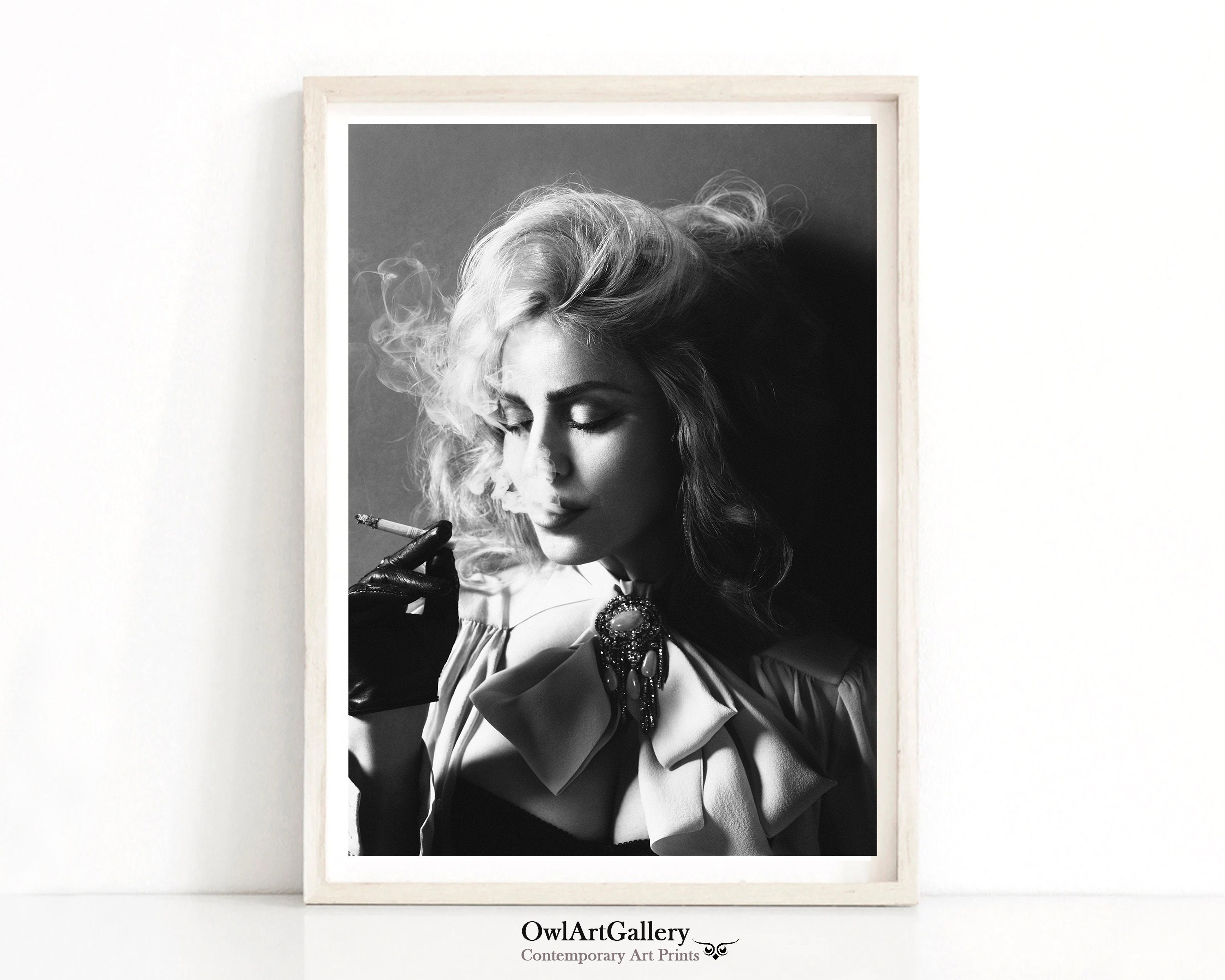 Madonna Black and White Magazine Posters, Gift Poster, Ready-to-Hang ...