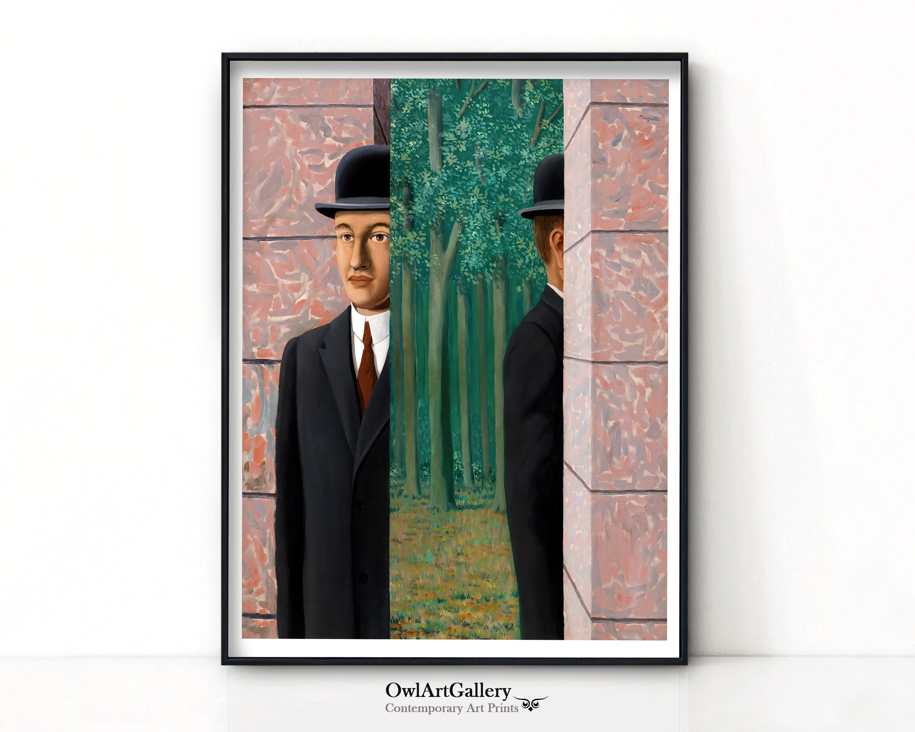 Rene Magritte Poster Rene Magritte Print Rene Magritte Wall - Etsy UK