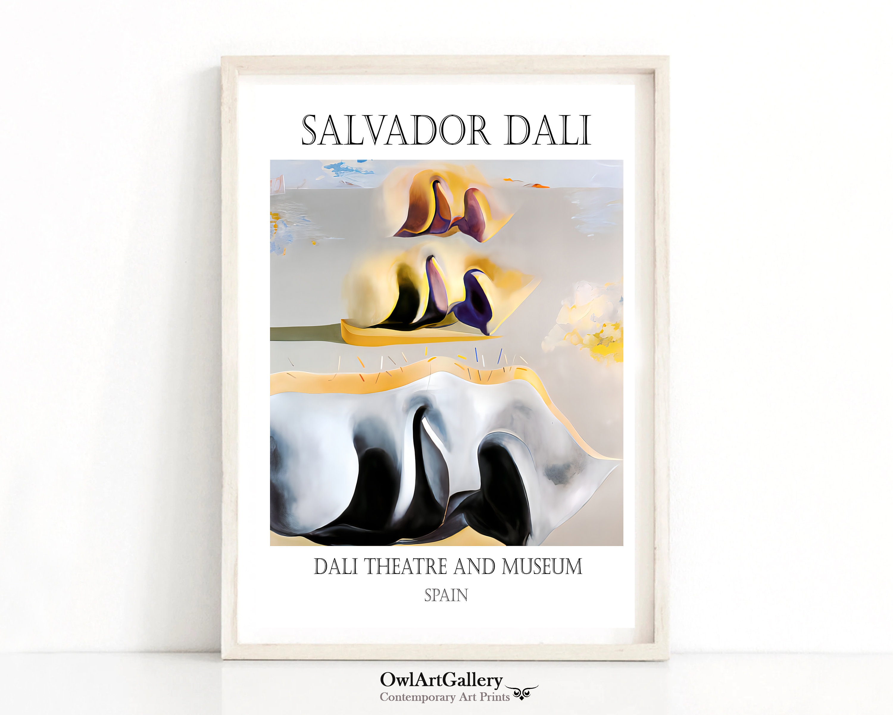 Salvador Dali Poster Gallery Wall Art Dali Exhibition - Etsy