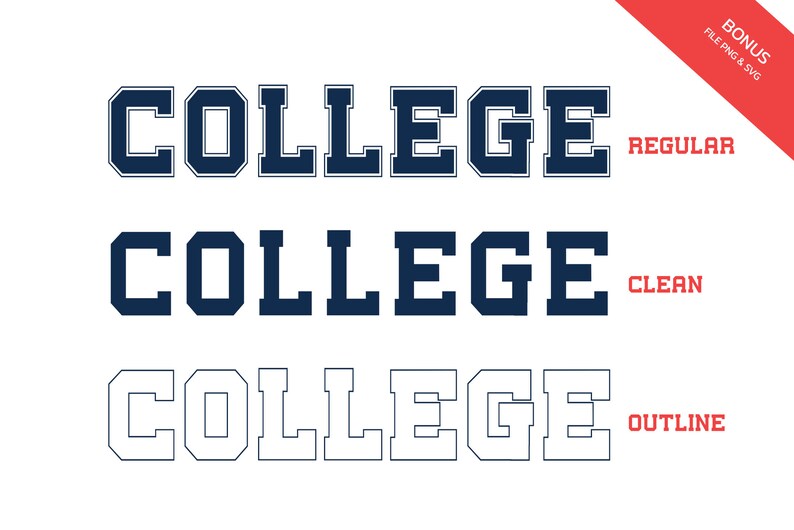 Vintage College Font, Angled Display, OTF TTF (installable) - Etsy