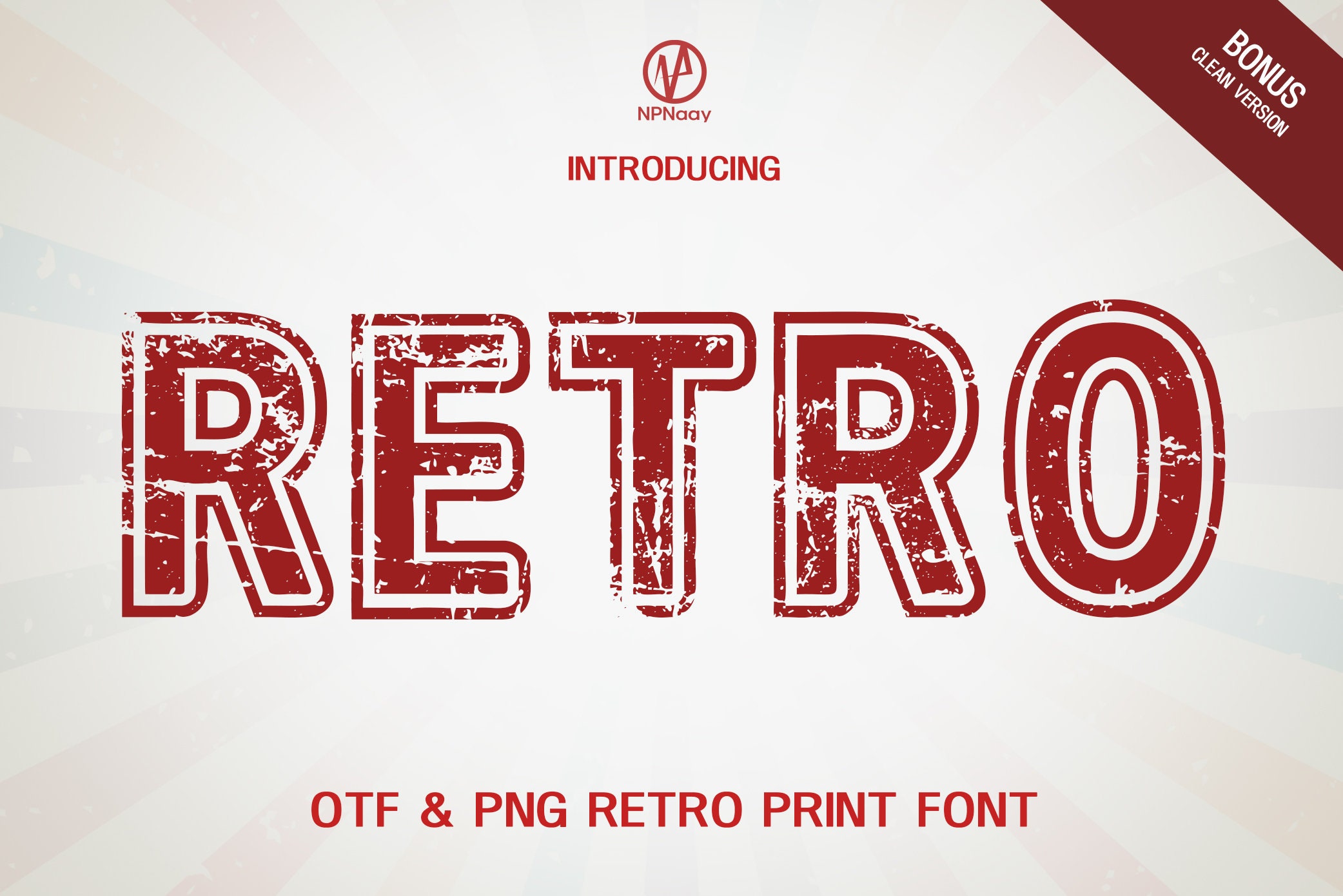RETRO FONT, Funky Font, Retro Typeface, Vintage Font, Stylish Groovy ...