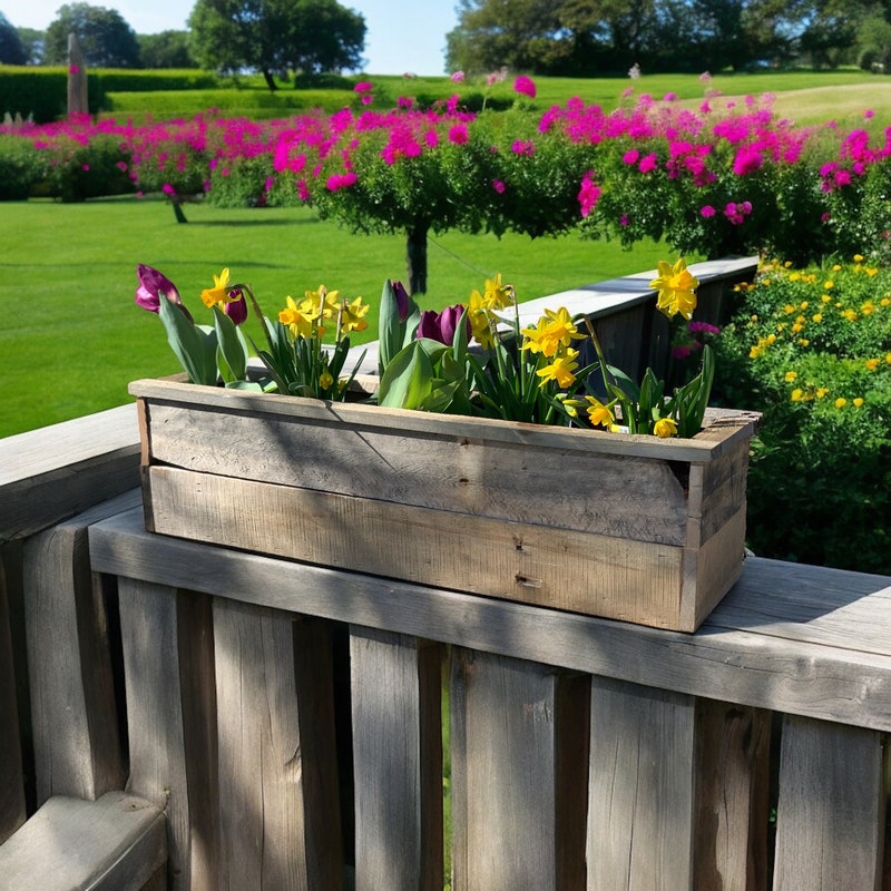 Wooden Planter Boxes - Etsy