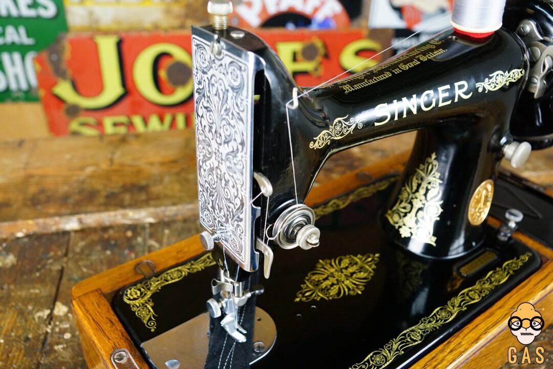 Vintage Singer 99k Mk1 Hand Crank Sewing Machine Case Extras - Etsy