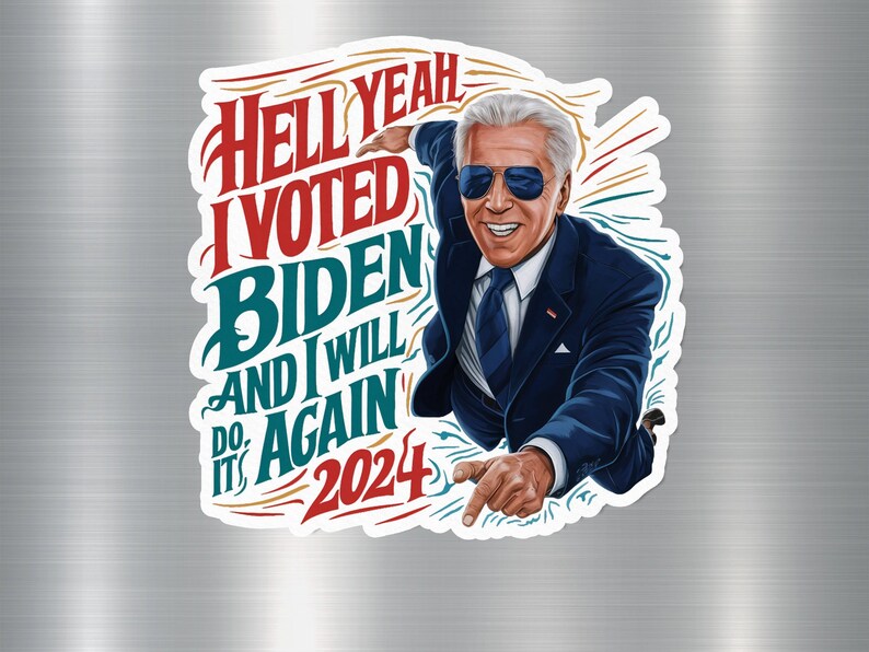 2024 Election Magnet, Joe Biden 2024 Magnet, Political Campaign Fridge ...