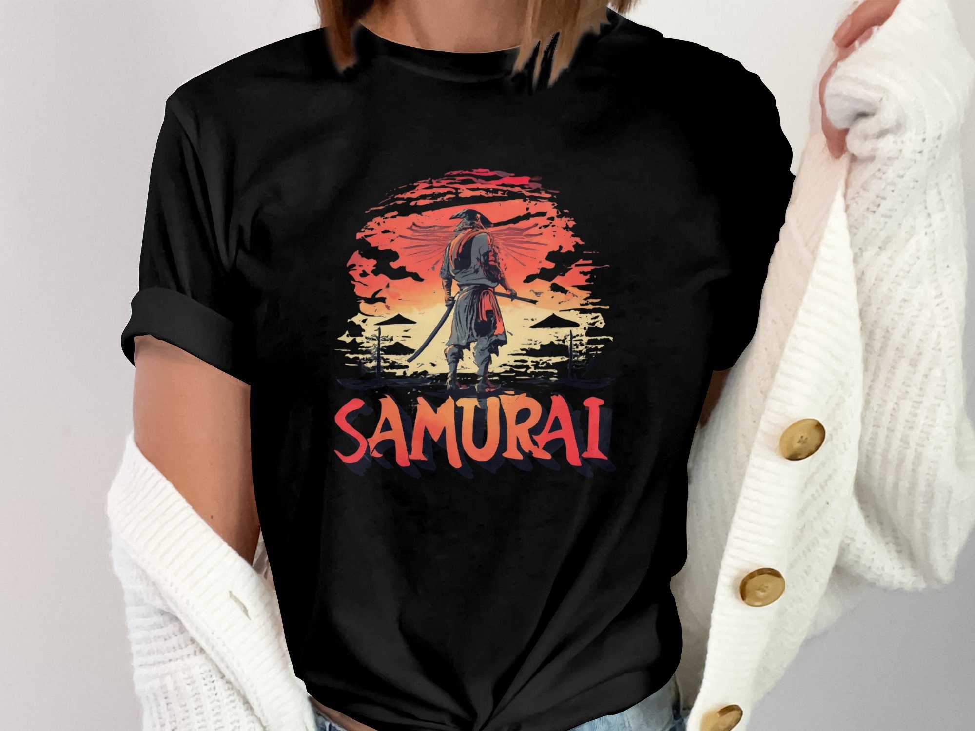 Samurai Slogans Graphic Funny Hoodie Sweatshirt Womens - Etsy