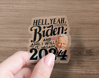 Bidenflation Sticker Vinyl Decal, Biden Inflation Sticker, Biden Funny ...