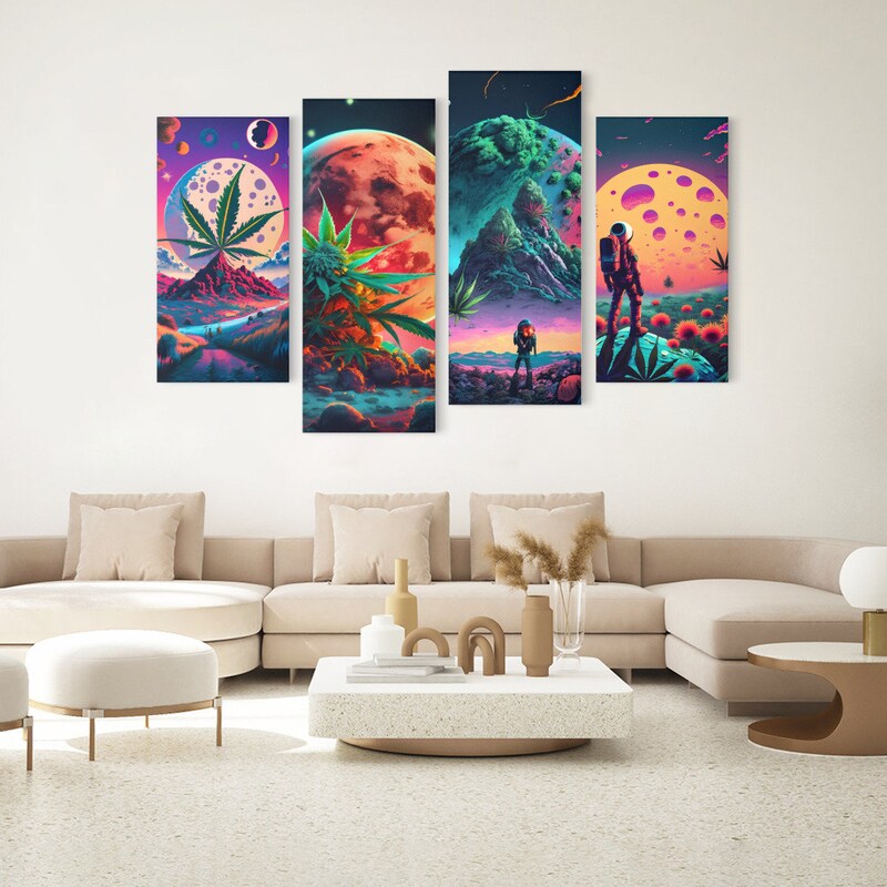4 Panel Canvas - Etsy