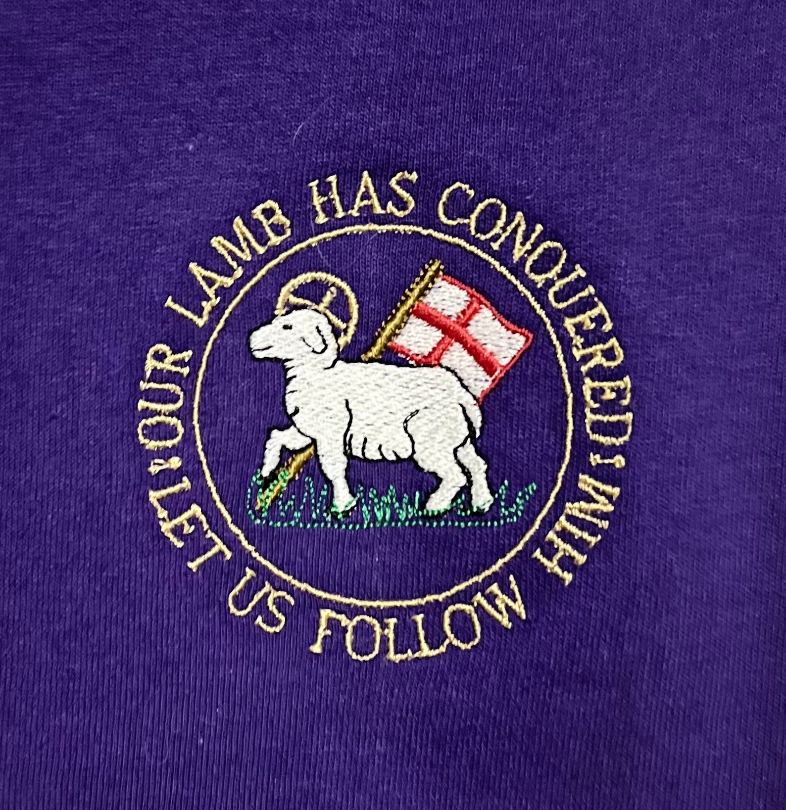 T-shirt - Moravian Seal - Center Back and Left Chest Embroidery - Etsy
