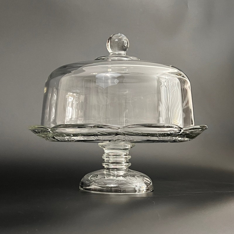 Glass Cake Dome - Etsy