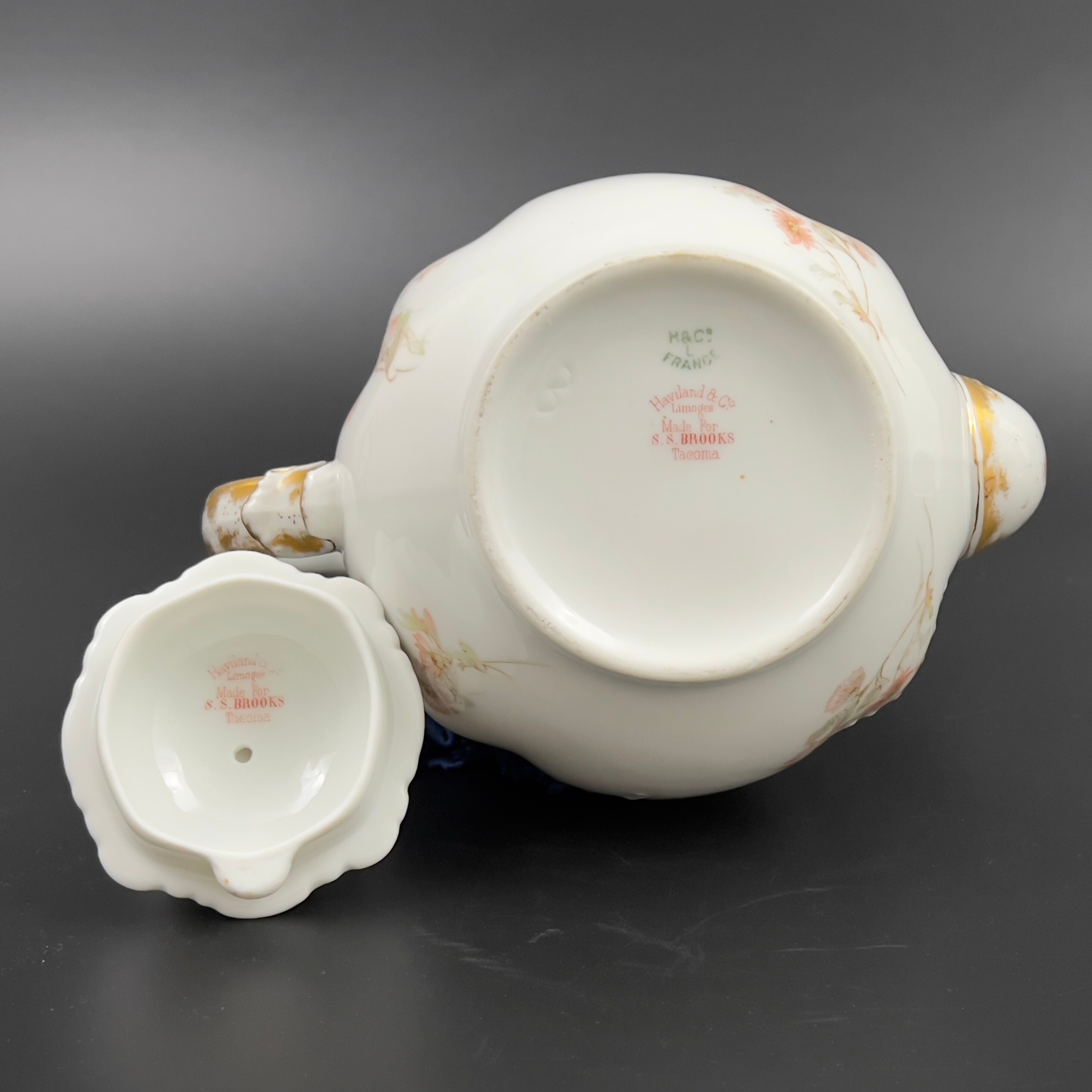 Antique Limoges Teapot, 19th Century Haviland Teapot, Haviland ...