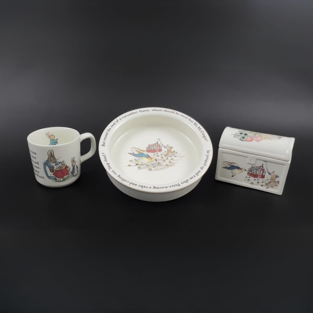 Wedgwood Peter Rabbit Gift Set, Wedgwood Beatrix Potter Gift Set ...