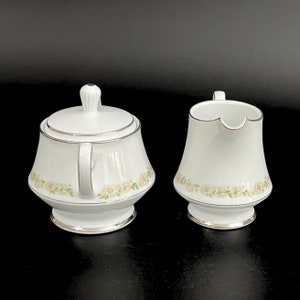 Midcentury Noritake Japan Trilby Cream and Sugar Set, Noritake 6908 ...