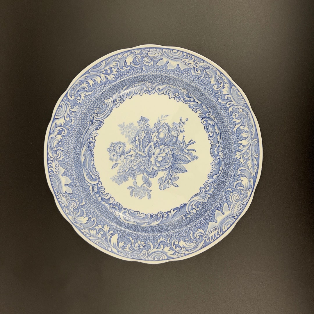 Spode Byron Groups Dinner Plate, Spode Blue Room Victorian Dinner Plate ...