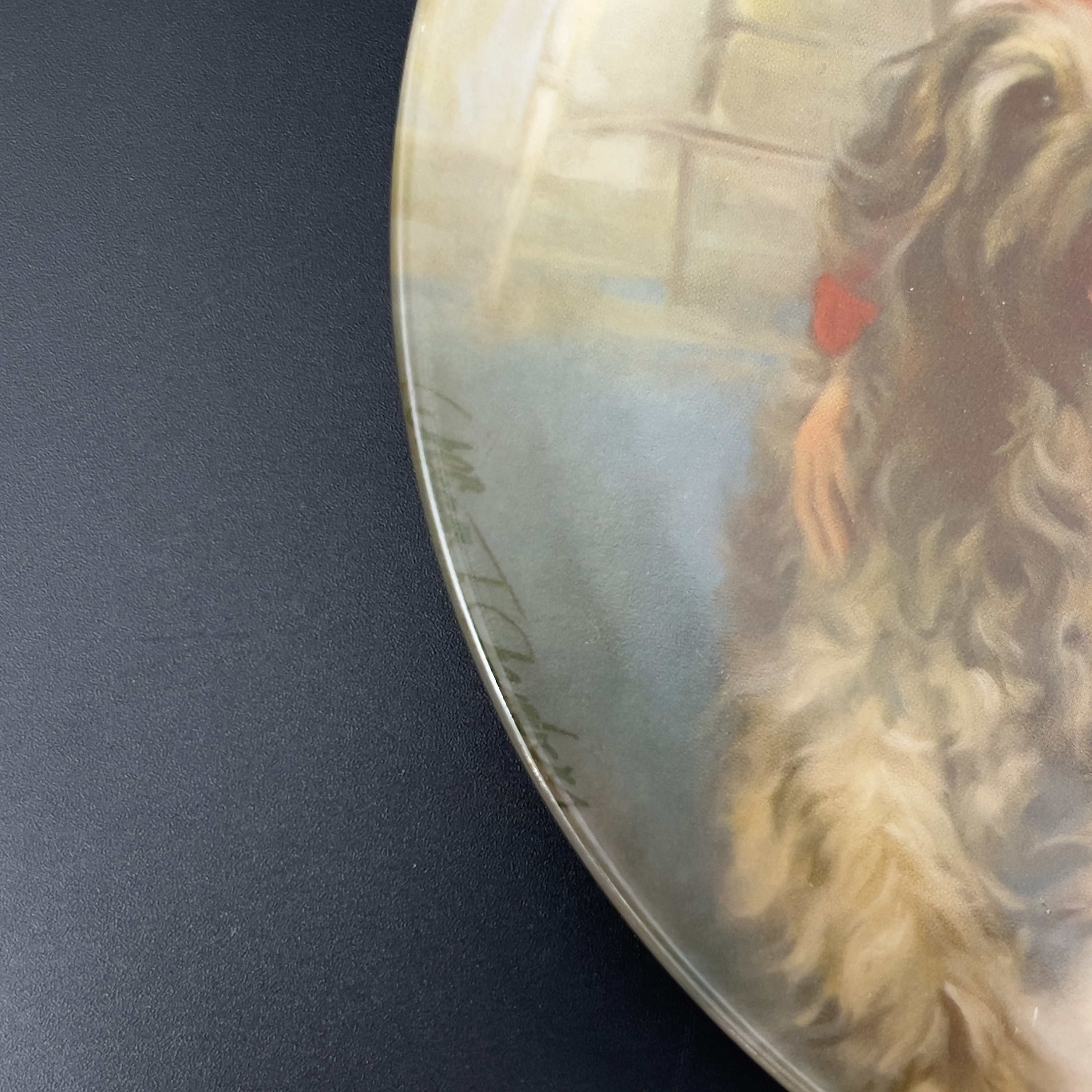 1983 Little Orphan Annie Collector Plate: Annie and Sandy, William ...