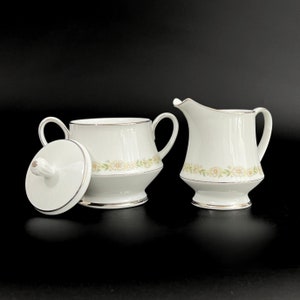 Midcentury Noritake Japan Trilby Cream and Sugar Set, Noritake 6908 ...