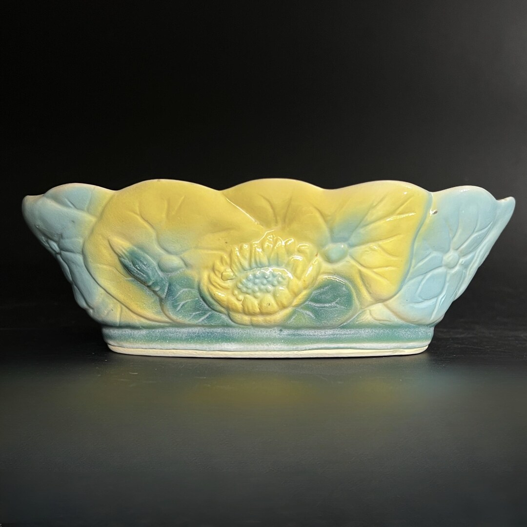 Vintage Cookson Pottery C-4 Planter, American Art Pottery Collectable ...