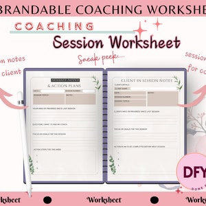 Coaching Worksheets | Coaching Worksheet Templates | Coaching Toolkit ...