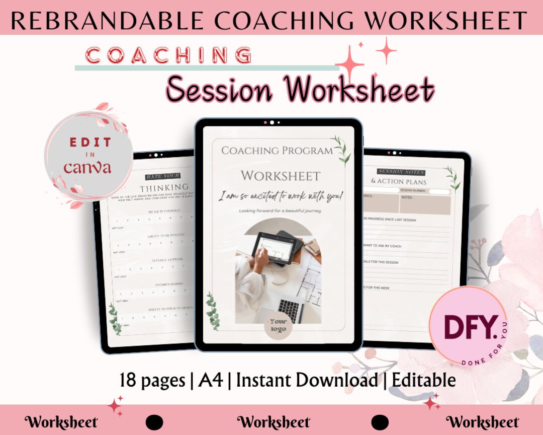 Coaching Worksheets | Coaching Worksheet Templates | Coaching Toolkit ...