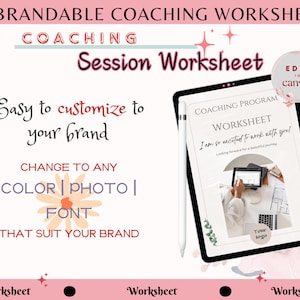 Coaching Worksheets | Coaching Worksheet Templates | Coaching Toolkit ...