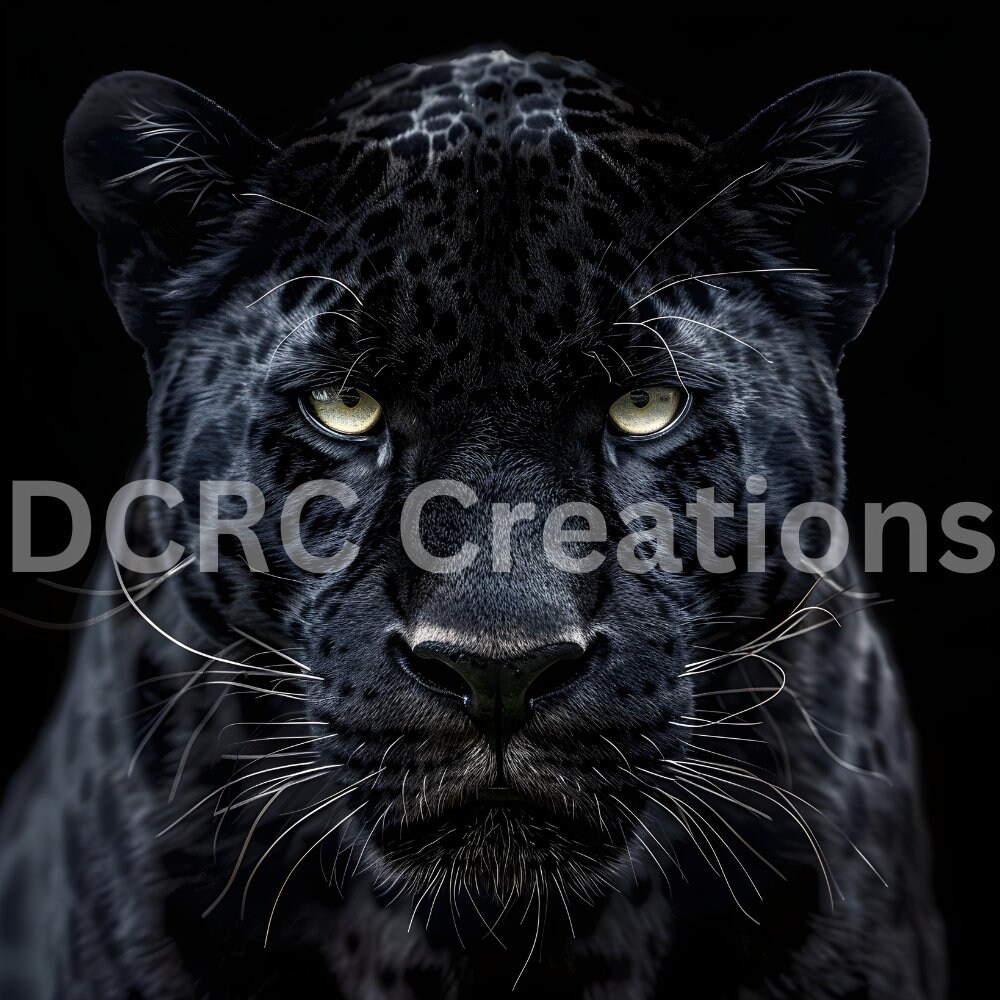 Stunning Black Panther Print/panther Photo/animal Print/animal Lover ...