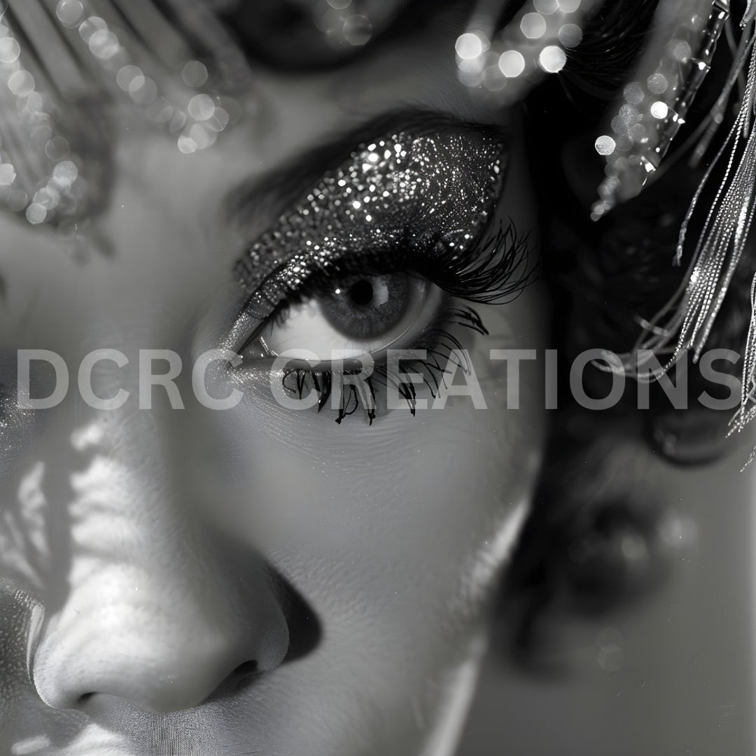 Black and White 1930's Burlesque Performer Print/female Burlesque ...