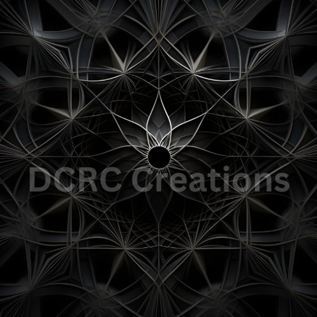 Geometric Black and White Digital Print/geometric Print/custom - Etsy