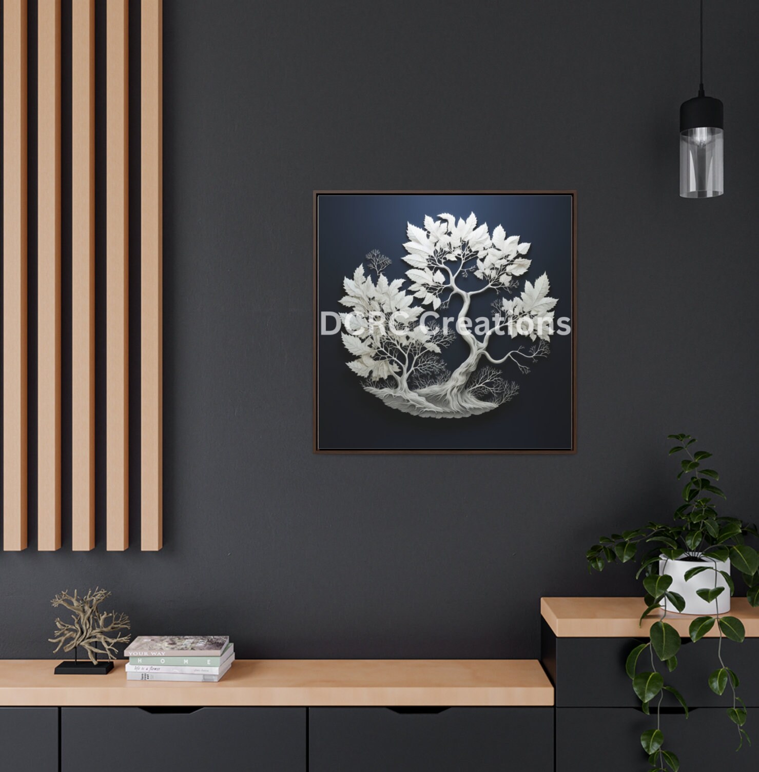 Stunning Tree With Leaves Digital Printleaf Arttree - Etsy