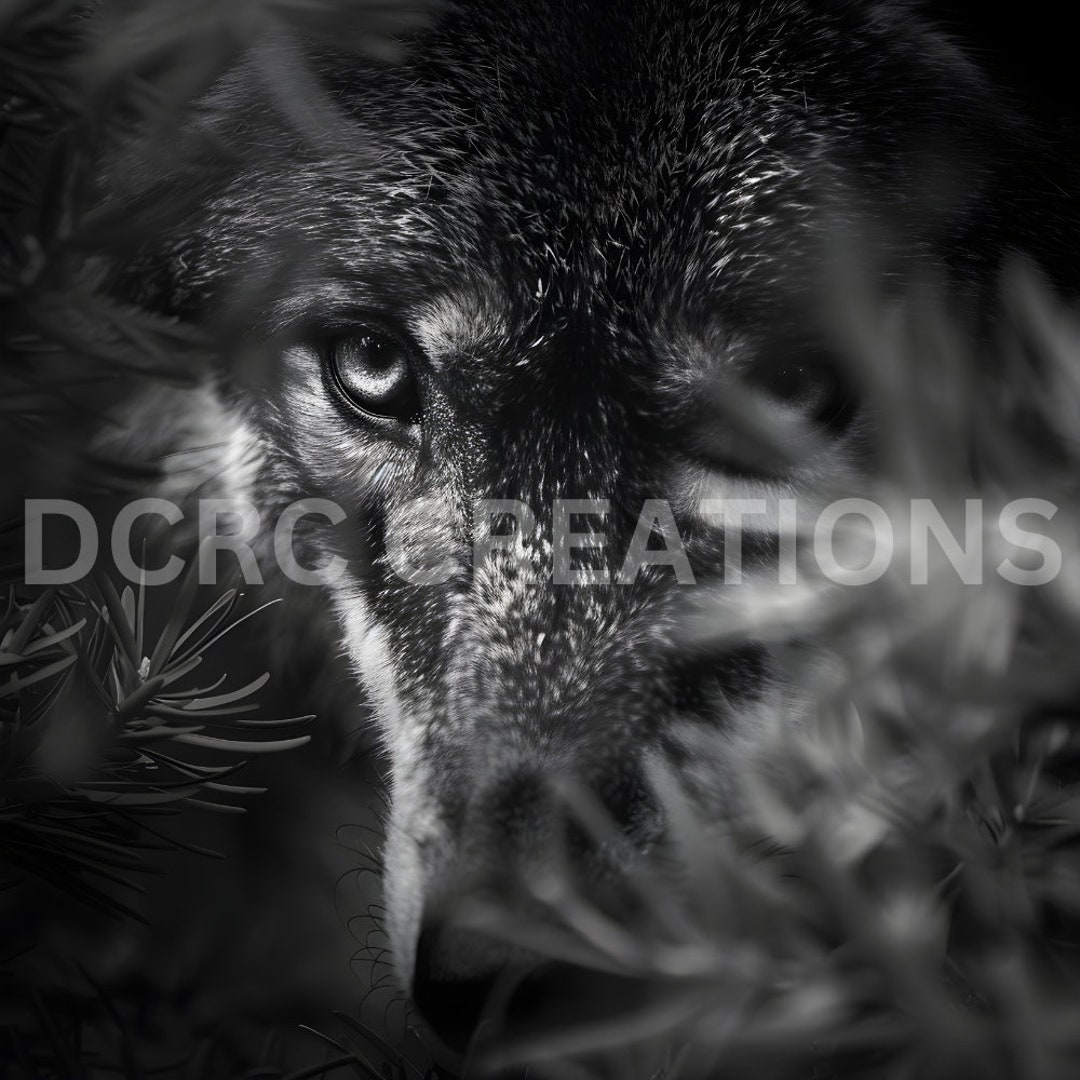 Stunning Cinematic Photography Print of a Wolf/animal Print/wolf Print ...