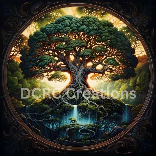 Tree of Life Print - Etsy