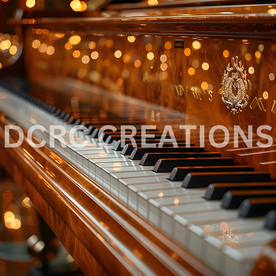 Closeup Photo of a Grand Piano Print/piano Keys Print/music Lover Gift ...