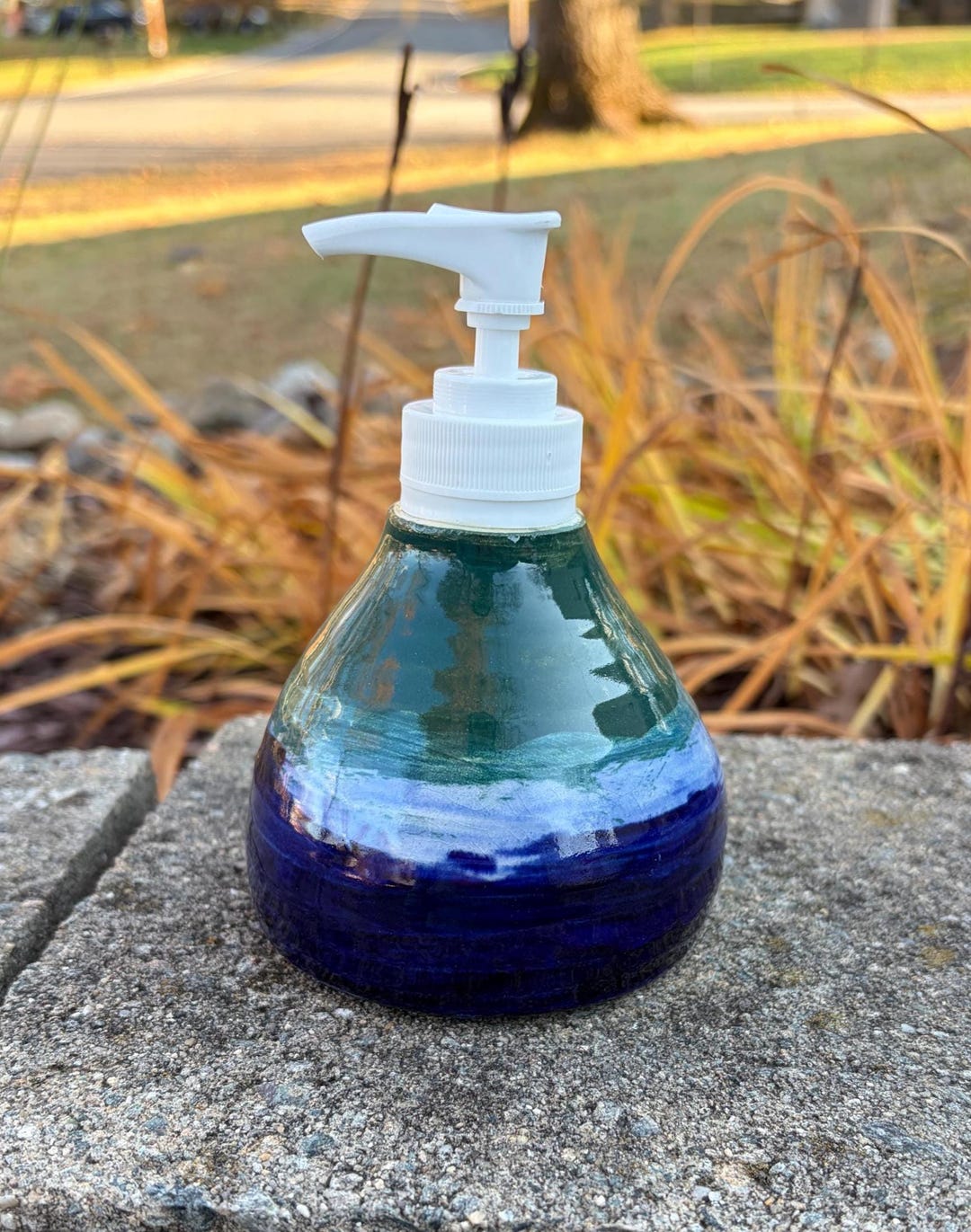 Handmade Ceramic Soap Pump Bottle - Etsy