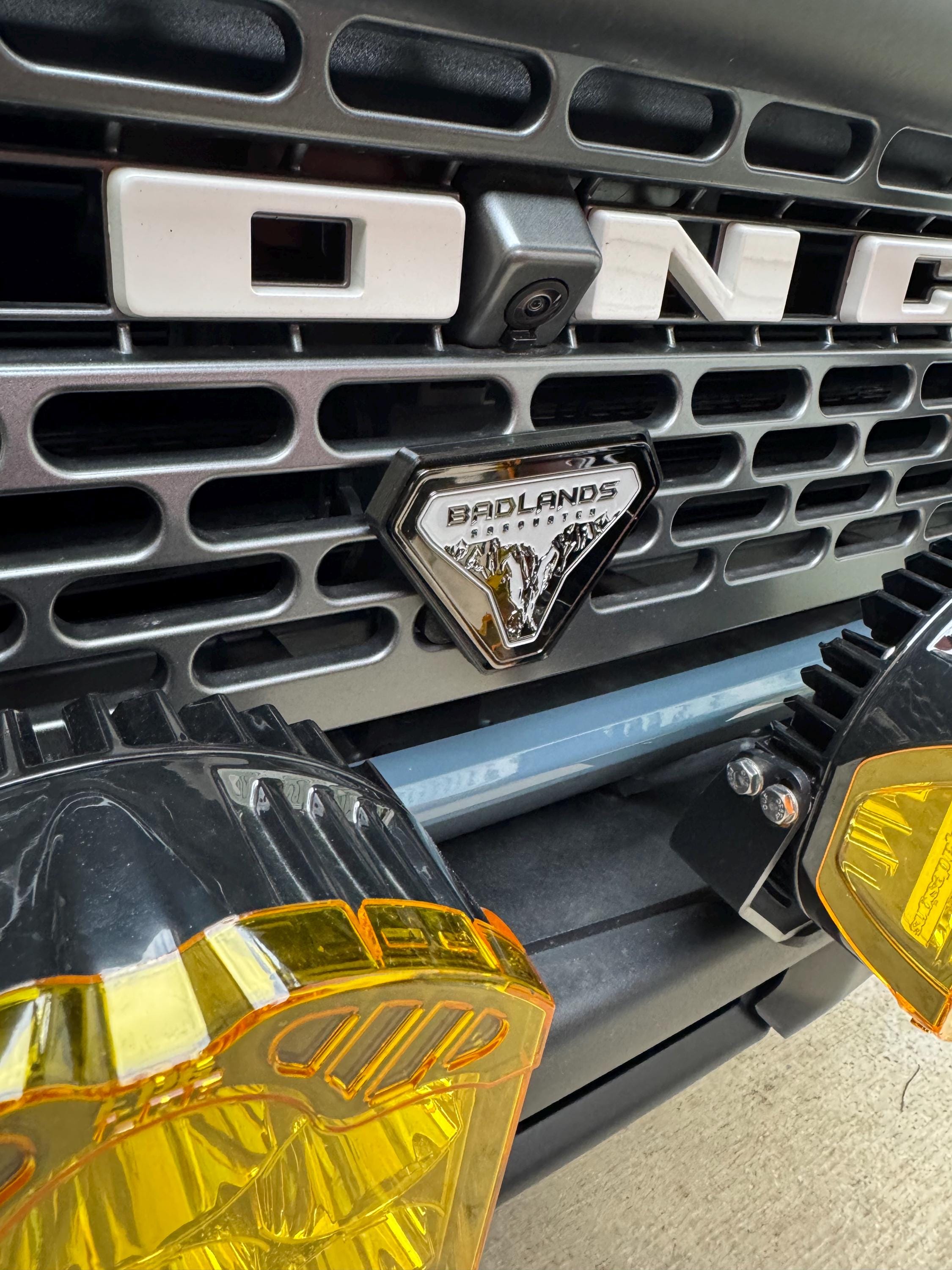 Bronco Badlands Sasquatch Emblem: Zinc Alloy With Black Nickel - Etsy