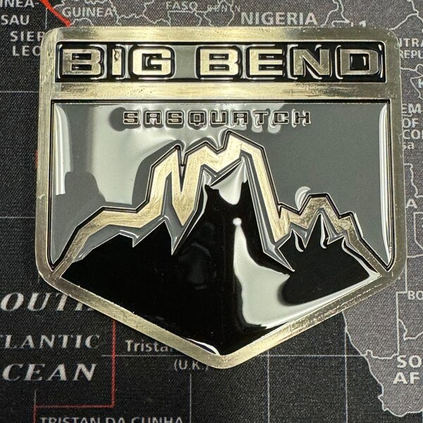 Metal Emblem Sasquatch - Etsy