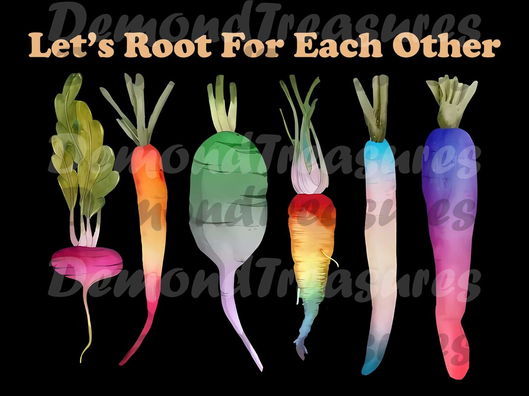 Lets Root for Each Other PNG LGBTQ Plant PNG Funny - Etsy
