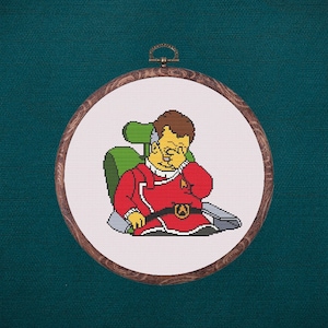 Star Trek Captain Kirk Face Palm Cross Stitch Pattern | Nerdy Cross ...
