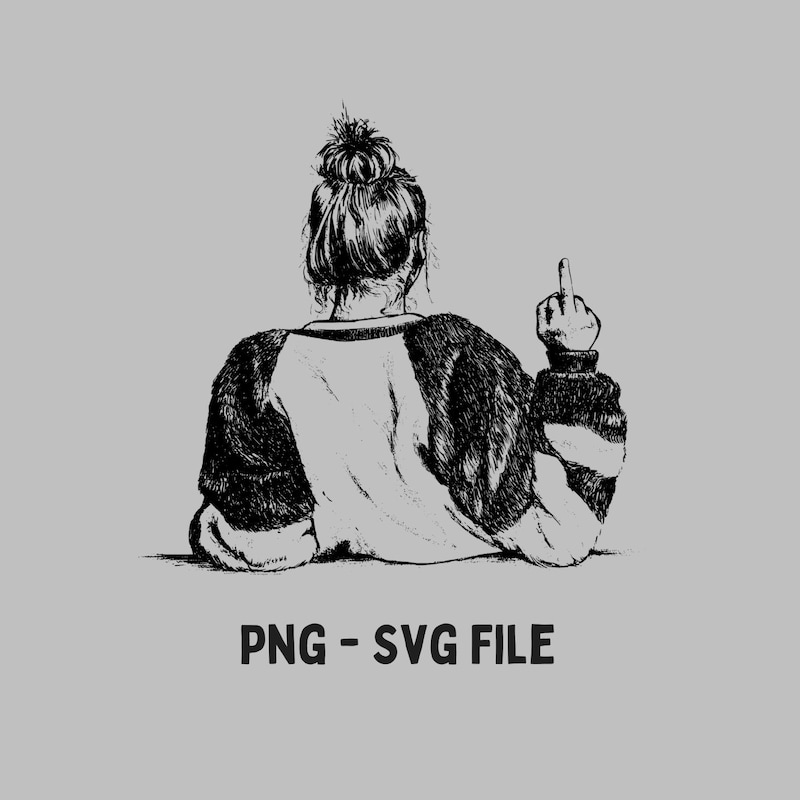 Middle Finger Svg - Etsy