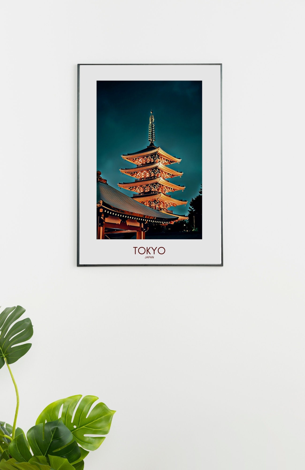 Tokyo Poster for Print of Tokio Printable Wall Art Tokyo Print for Room ...