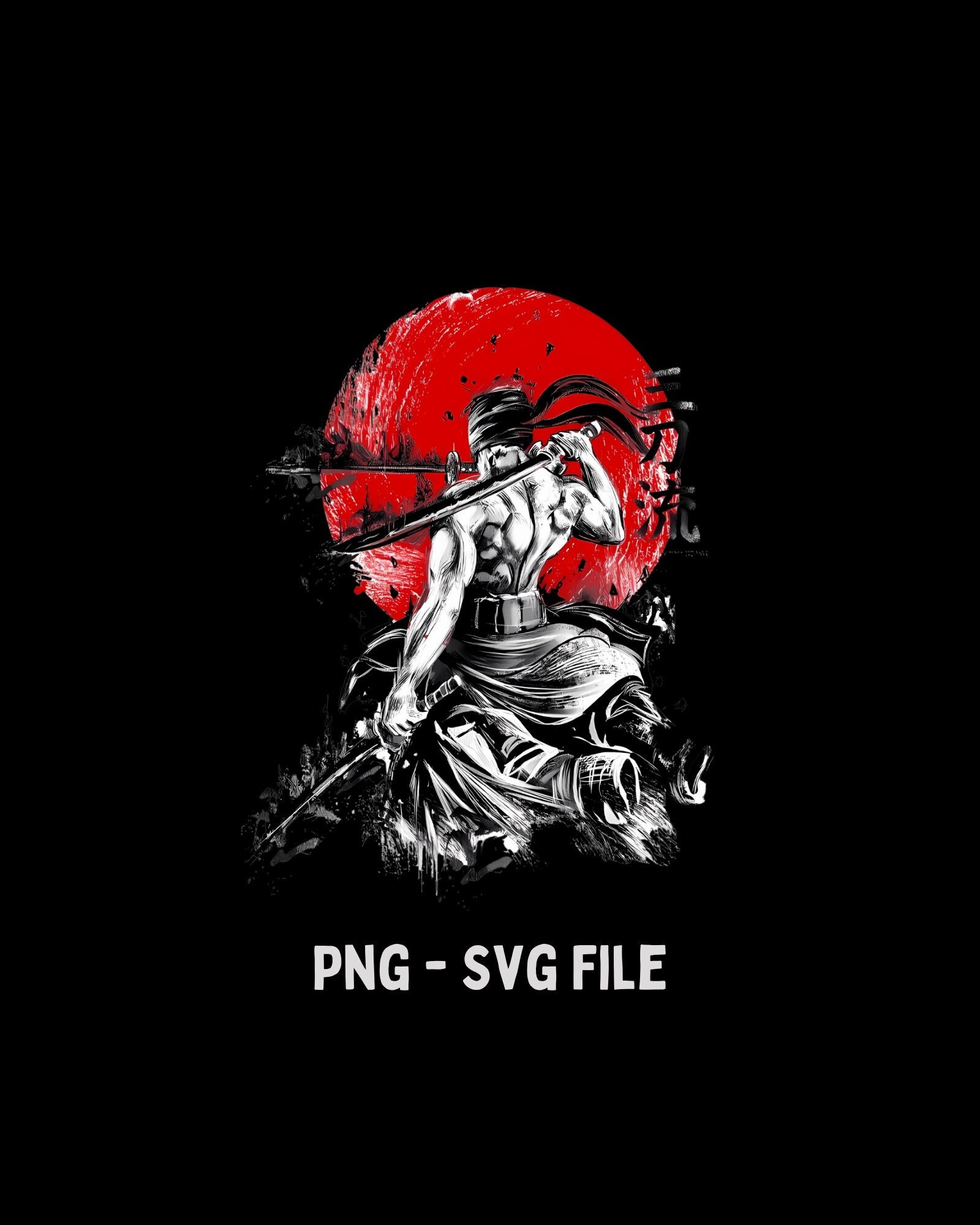 Svg File for Print for T Shirt Samurai Svg File for T-shirt File for ...