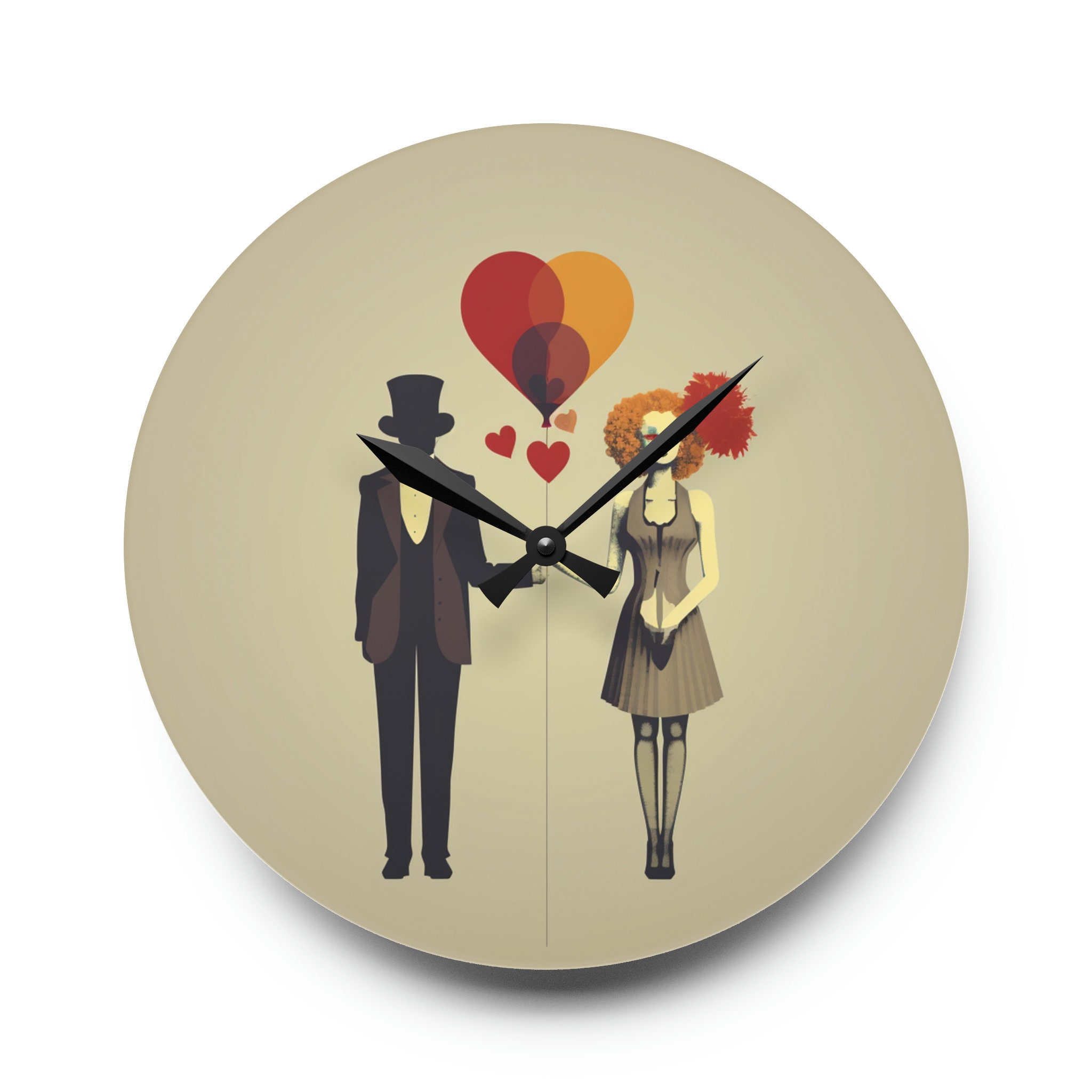 Clown Wall Clock - Etsy