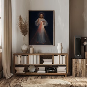 Divine Mercy Jesus Vilnius – Digital Download File 300 DPI, 100x53.4 Cm ...